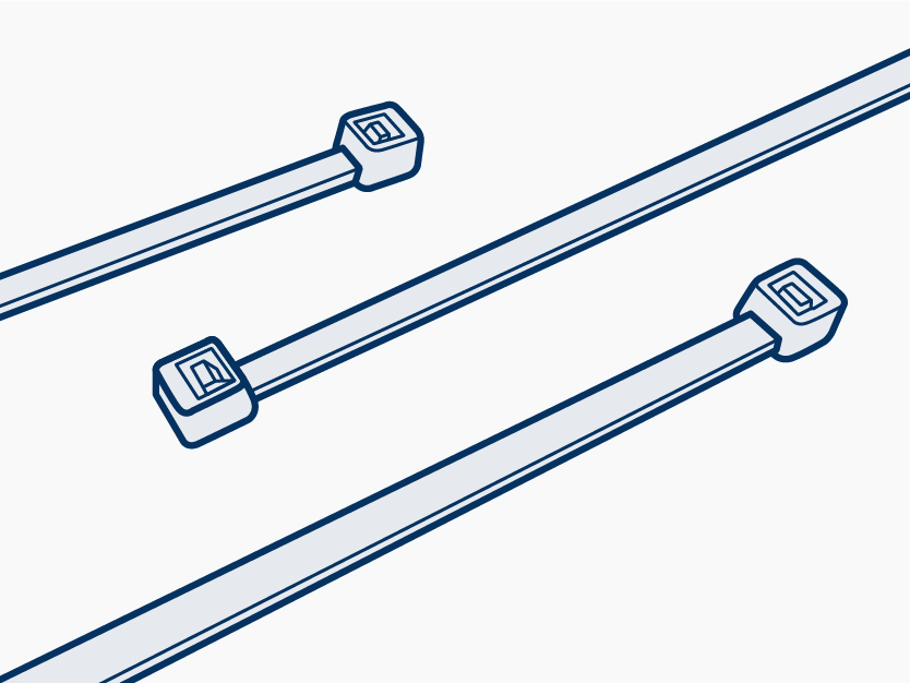 High-Temperature PEEK Cable Ties - Versatile Industrial Applications